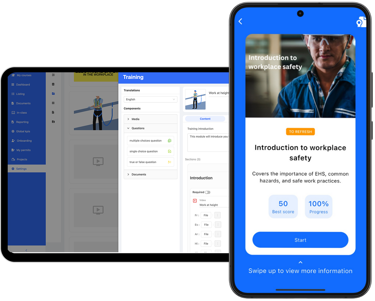 The Ultimate Safety Learning Management System | IZI Safety